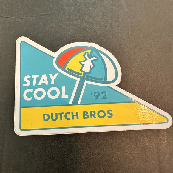 Dutch Bros | Other | Dutch Bros Stay Cool 92 Sticker | Poshmark